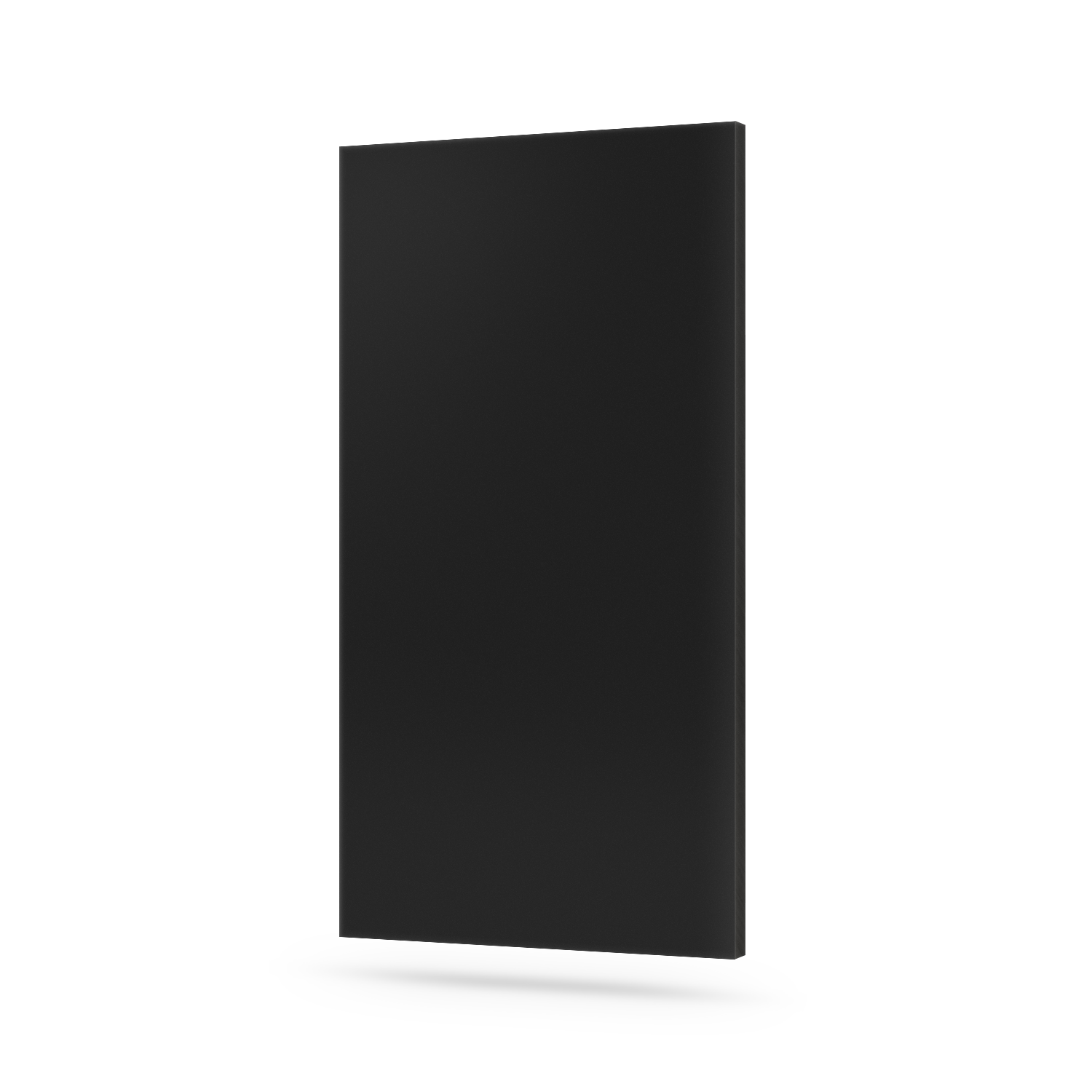 Wandpaneel aus Acrylglas Schwarz matt 4 mm online kaufen